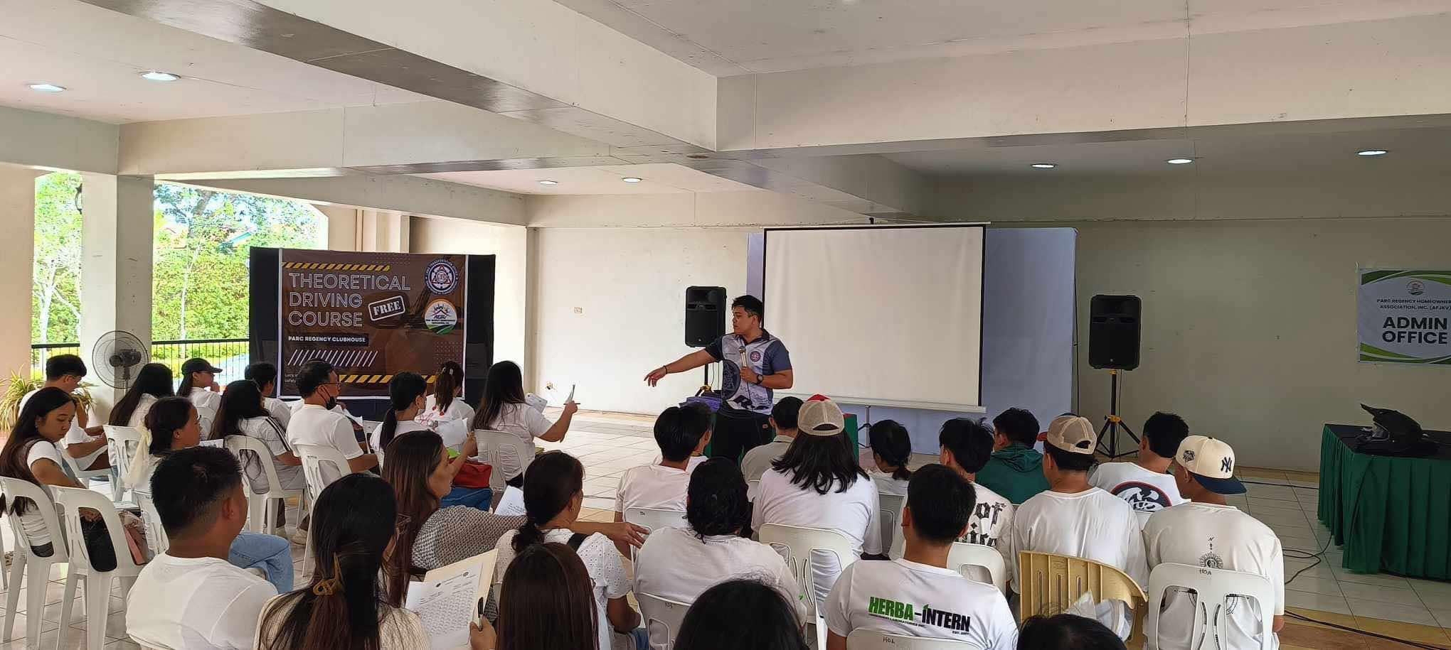 LTO Region-6 Empowers Road Safety with Free Theoretical Driving Course for Parc Regency ...