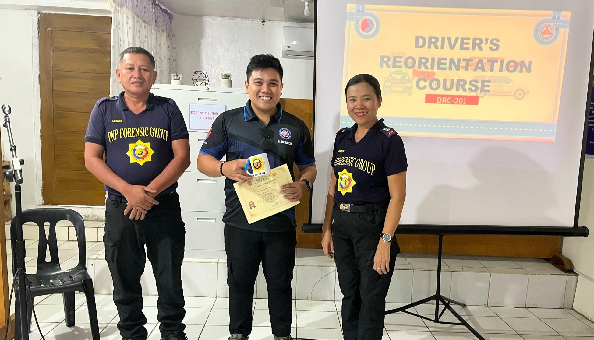 LTO Region 6 Conducts Road Safety Lecture for Bacolod City Forensic ...